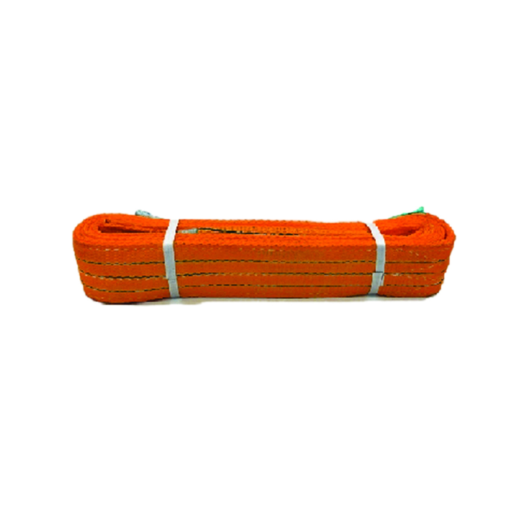 2 PLY POLYESTER WEBBING SLING 4:1 - ORANGE - Disha Impex