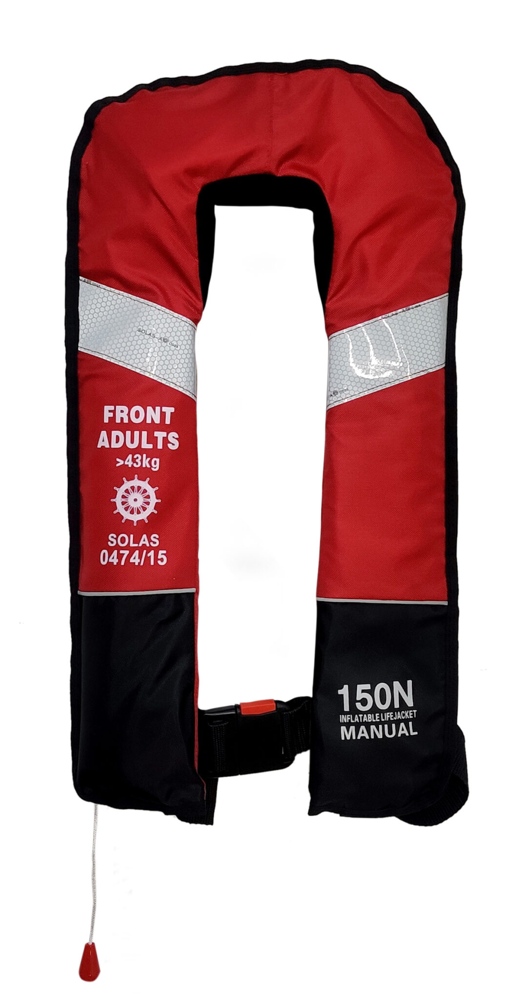 MANUAL INFLATABLE LIFE JACKET - (INJL-150B) - DishaImpex